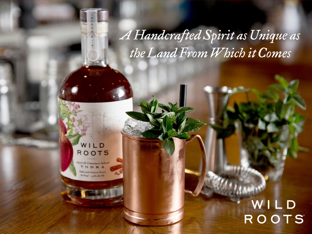 Wild Roots Vodka Package Design - Lucid Design